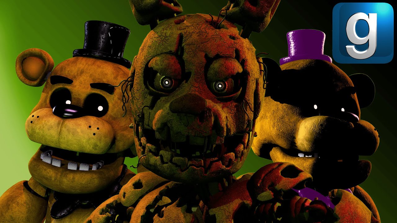 Gmod FNAF | The Return Of Springtrap! - YouTube