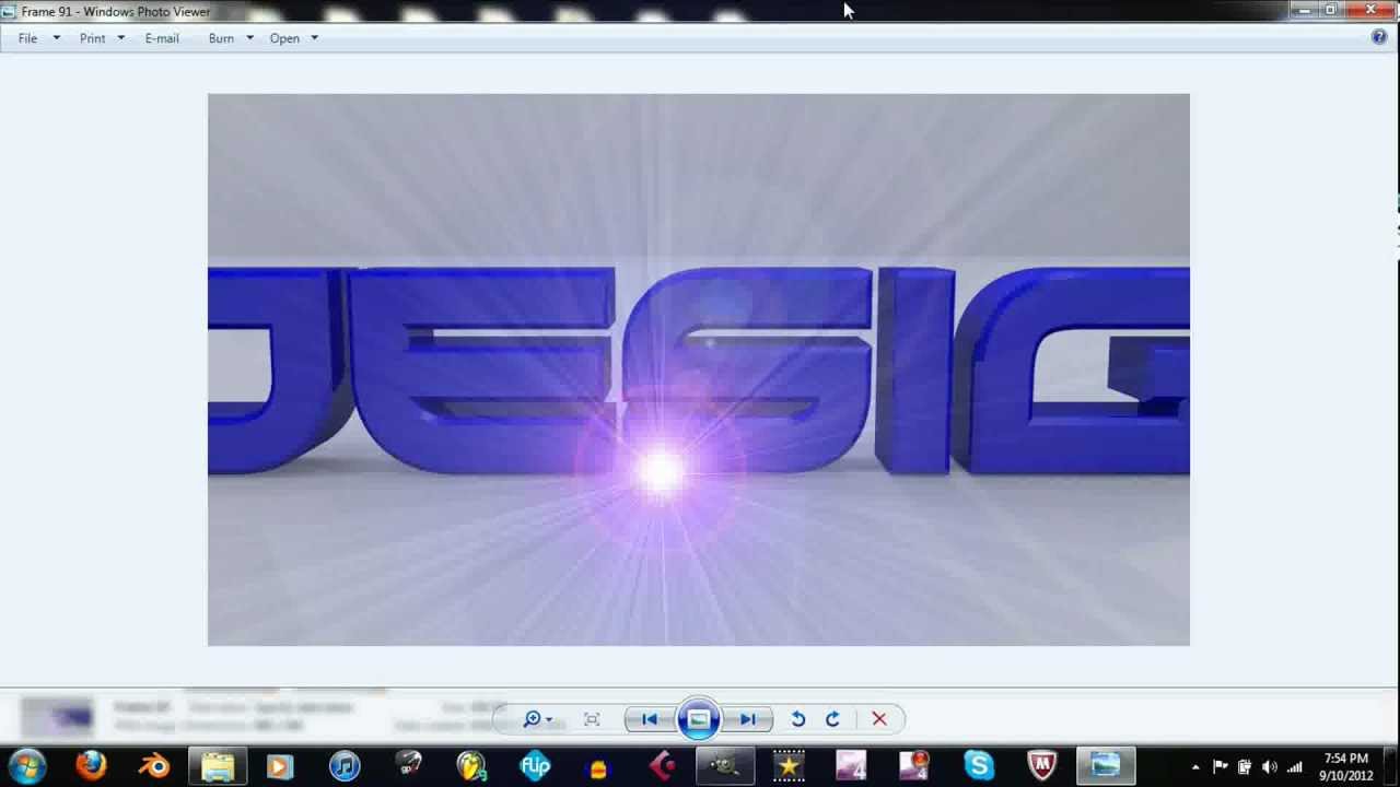 How to Make an Animated Optical Flare with Gimp - YouTube