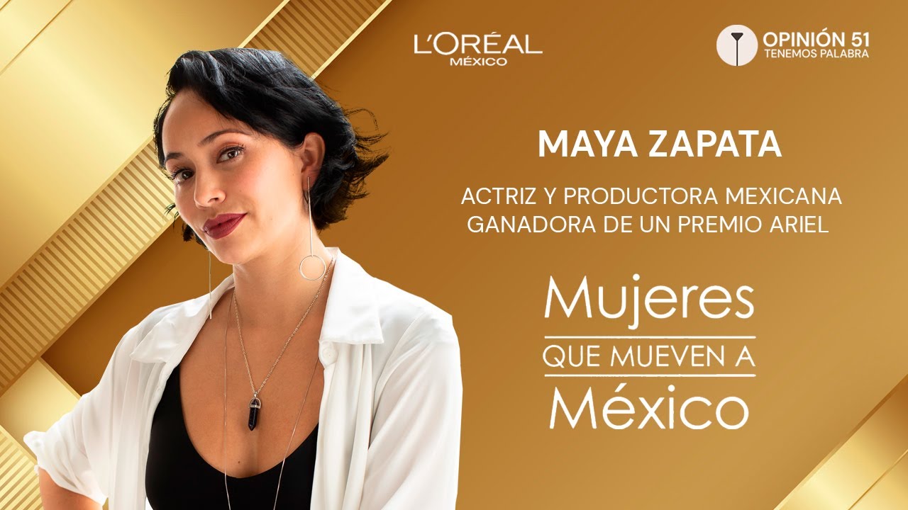 Maya Zapata, Actriz, Productora y Ganadora de un premio Ariel - Mujeres ...