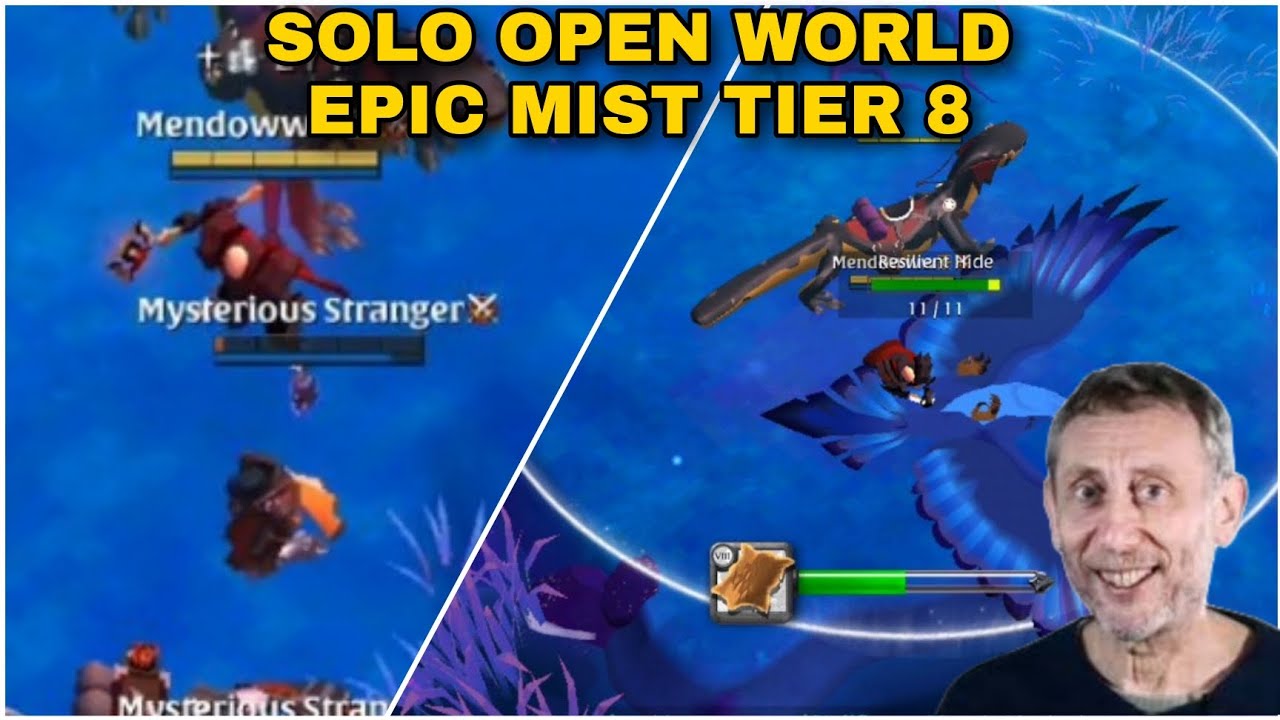 Albion online mobile - Solo EPIC MIST TIER 8 open world gameplay - YouTube