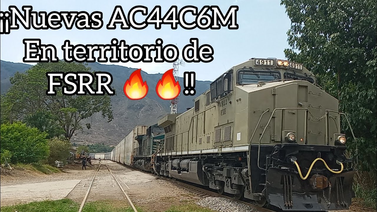 La Primera AC44C6M que llega al sureste para trabajar con FSRR , en el distrito de acultzingo ...
