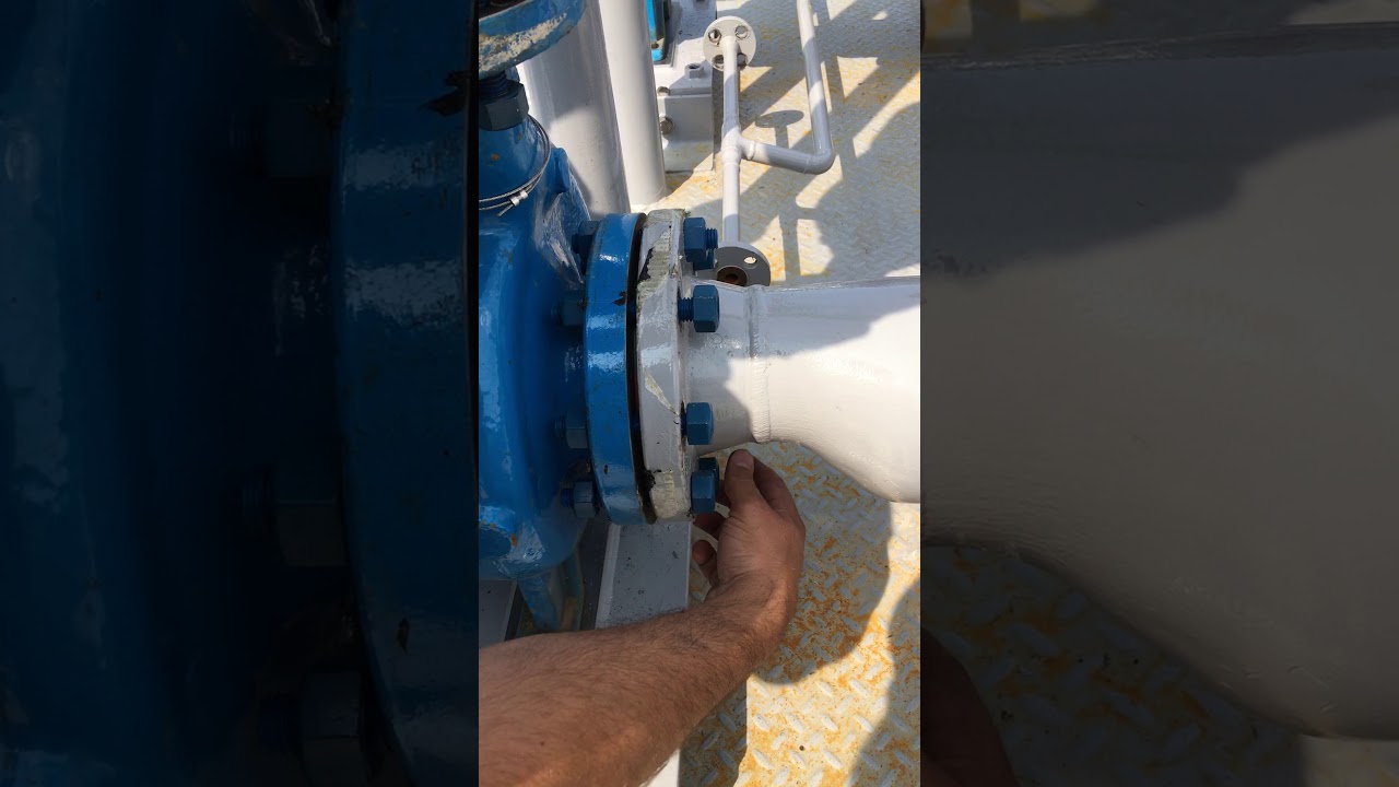 Pipe strain 11B pump 2 11Sep2017 - YouTube