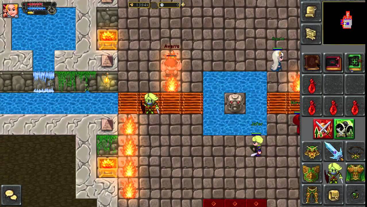 Tibiame King Avaro And Gonius (TWINKINGS) W21 - YouTube