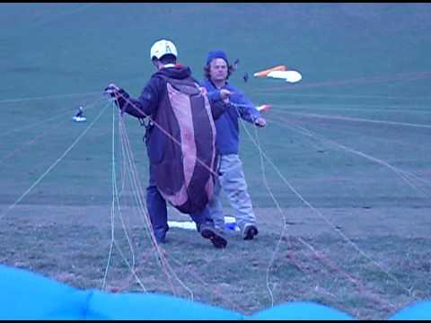 Paragliding Lessons Day 1 of 10 - YouTube