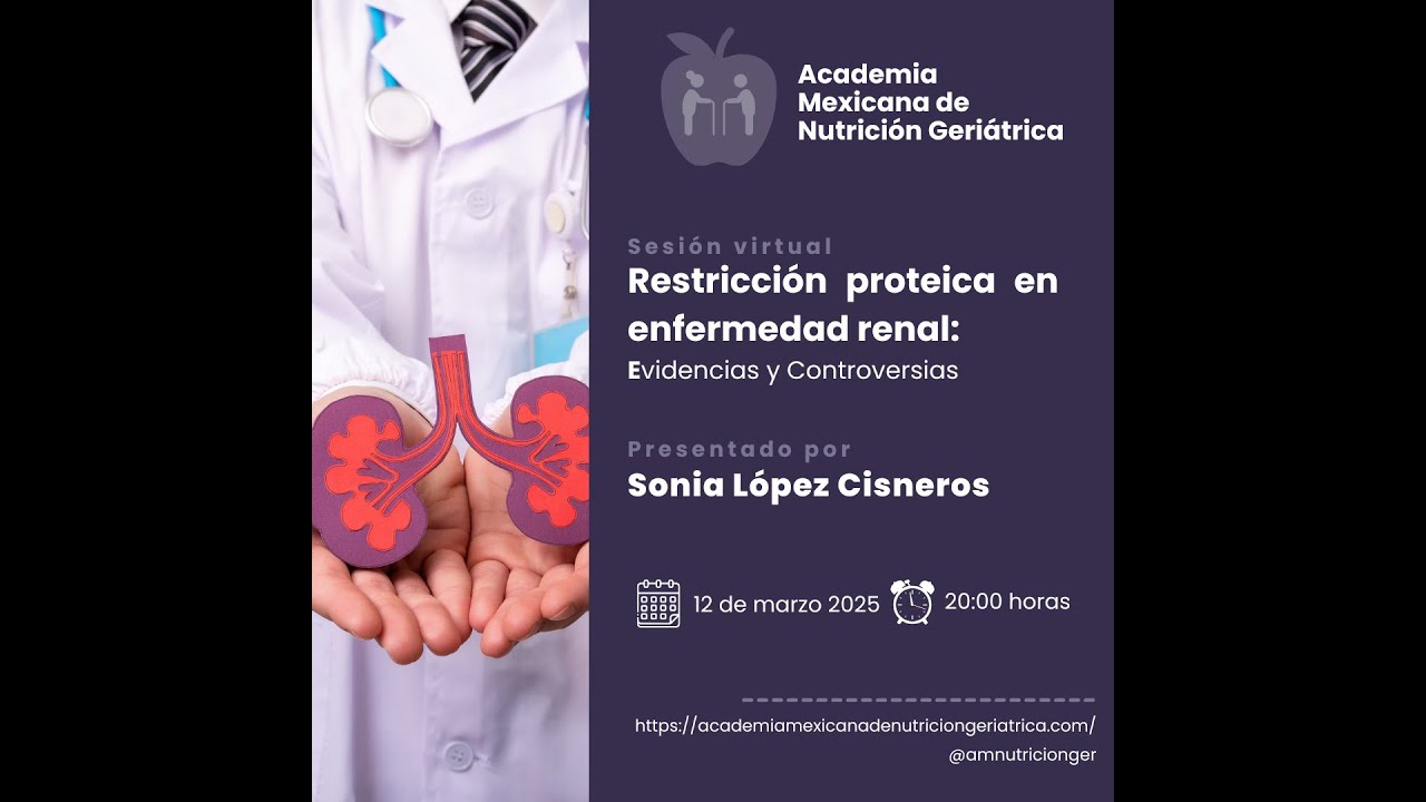 RESTRICCIÓN PROTEICA EN ENFERMEDAD RENAL - AMNG - YouTube