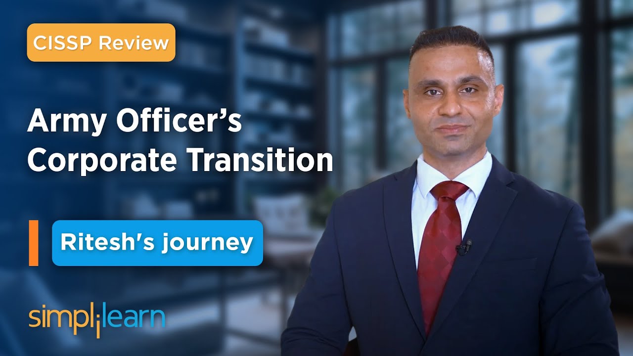 Simplilearn Reviews| How CISSP Cert. led Army officer to his first ...