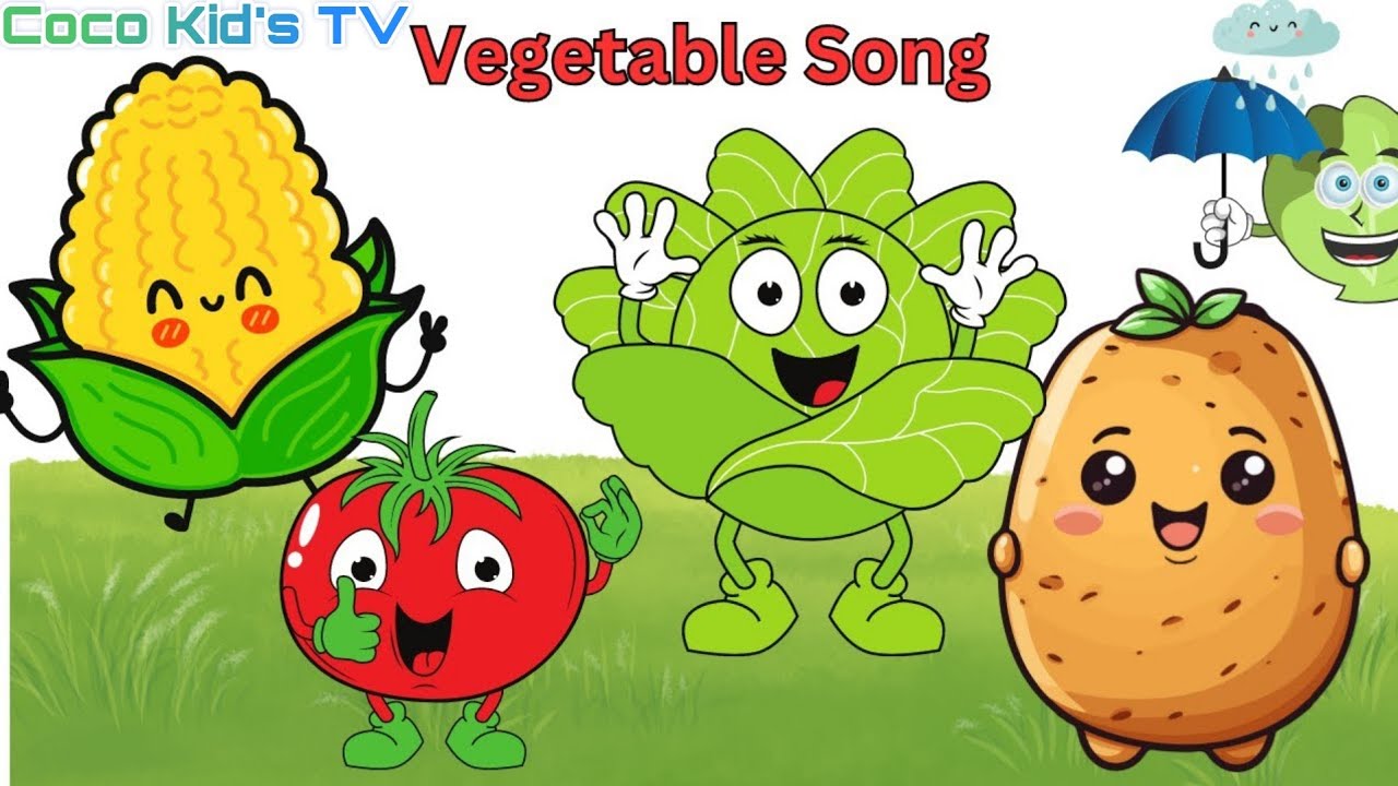 "Sing Along Vegetable Rhymes | Fun & Healthy Songs for Kids!" - YouTube