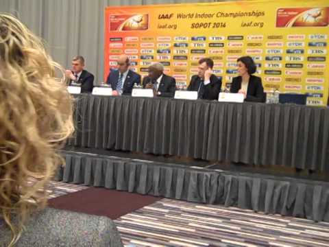 IAAF President Lamine Diack's Answer's Question On Veronica Campbell-Brown Doping Situation
