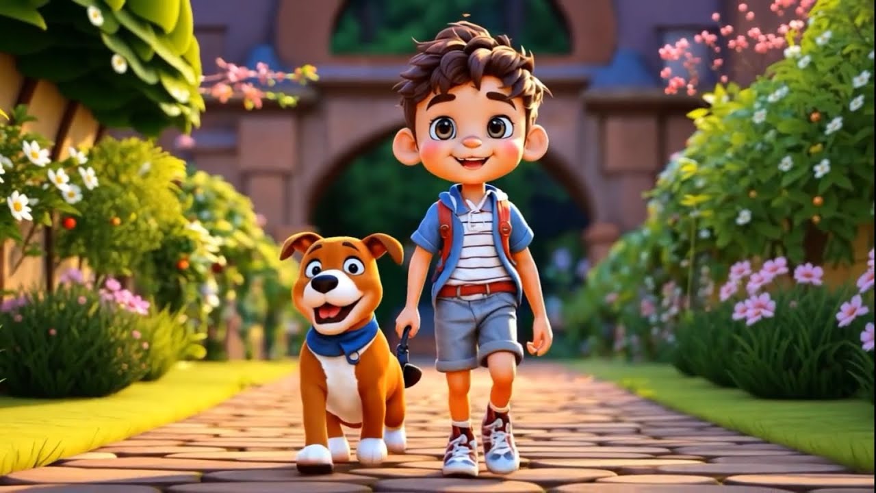 Puppy Day | Play with Puppy | Nursery rhymes for kids | kids songs ...