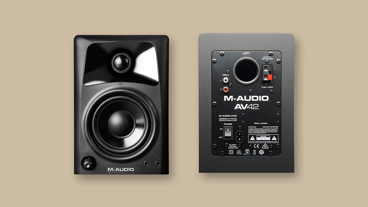 Mis nuevos altavoces de PC: M-Audio AV32 - Análisis + Guia altavoces ...