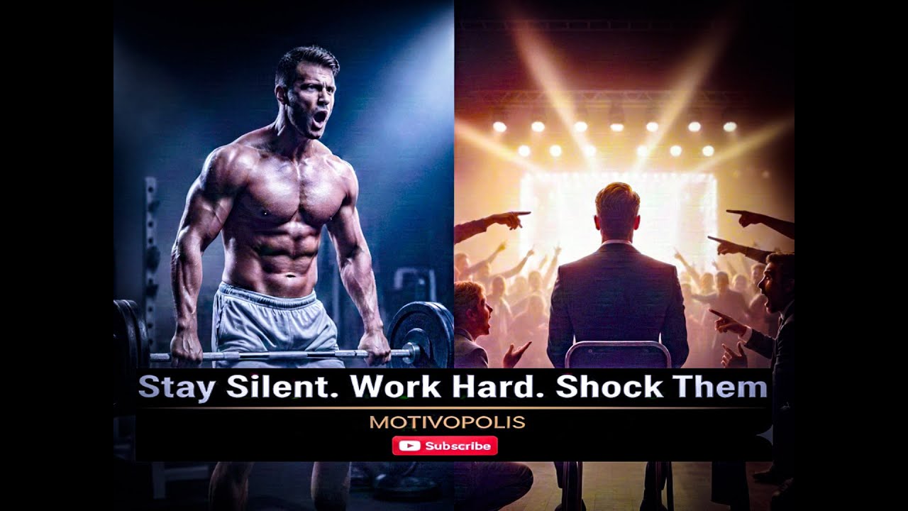 Stay Silent. Work Hard. Shock Them - YouTube