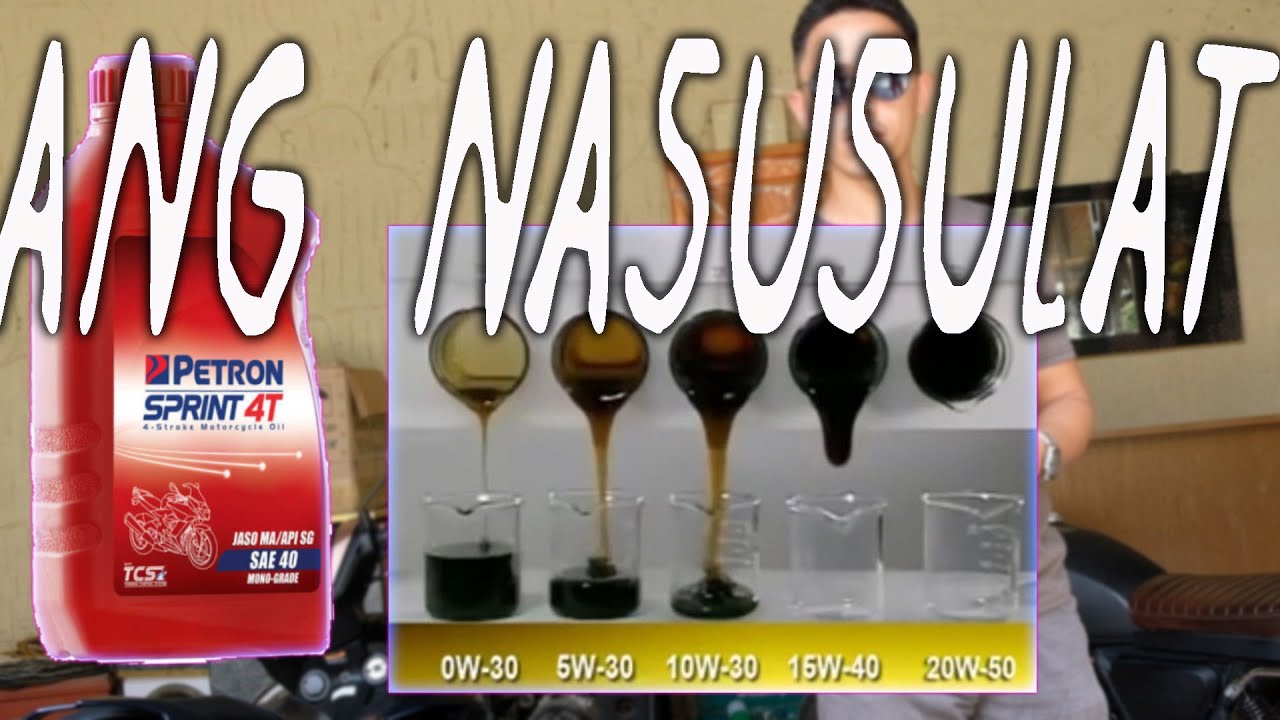 LANGIS ng MOTOR - Viscosity Index - MotoVlog55 - YouTube