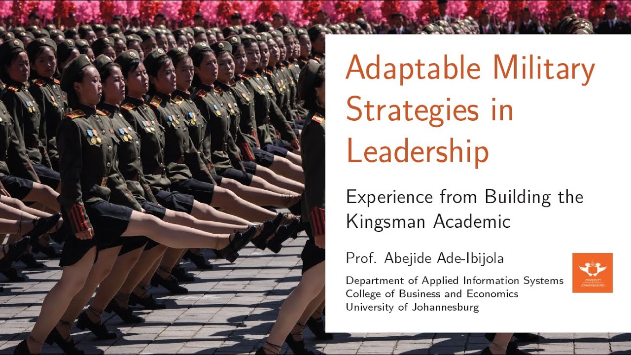 Adaptable Military Strategies in Leadership by Professor Abejide Ade ...