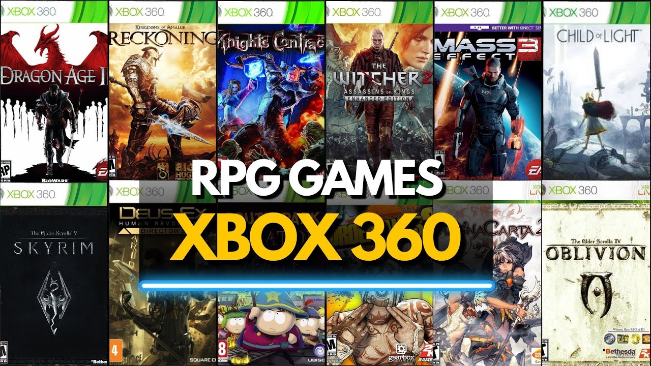 TOP 50 BEST RPG GAMES ON XBOX 360 (2024) - YouTube