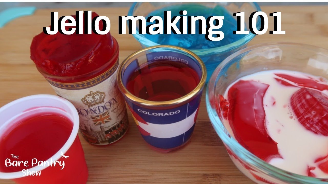 How To Make Basic Jello | Easy Jello Shots - YouTube
