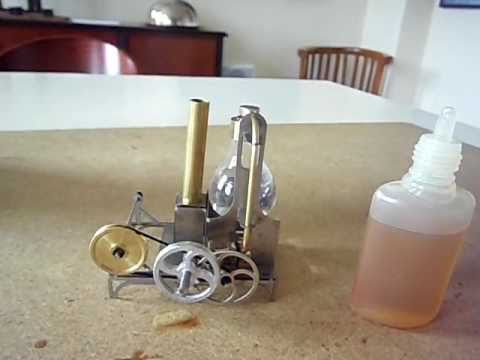 Hielscher Mini Steam Dampfmaschine - YouTube