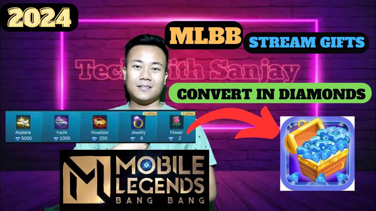 How To Convert Live Stream Gift Into Diamonds MLBB | How To Convert ...