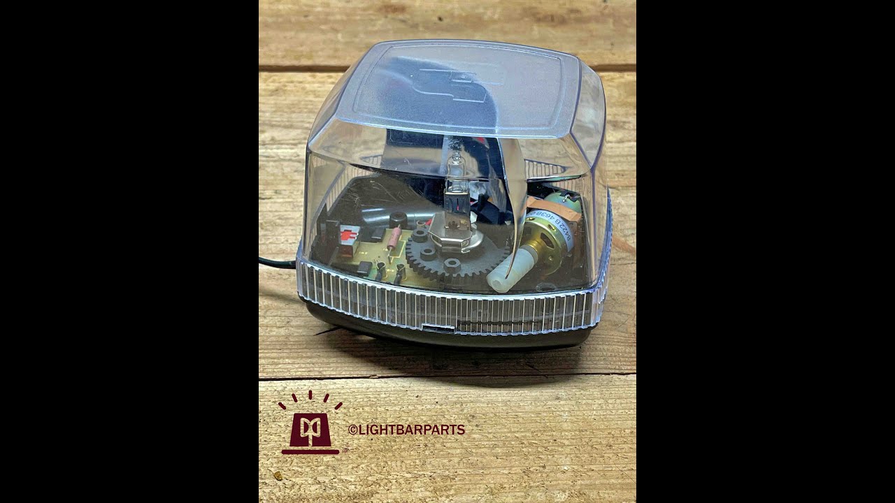 Federal Signal FireBeam / FB3 / Series A / Dual Speed / Clear Dome ...
