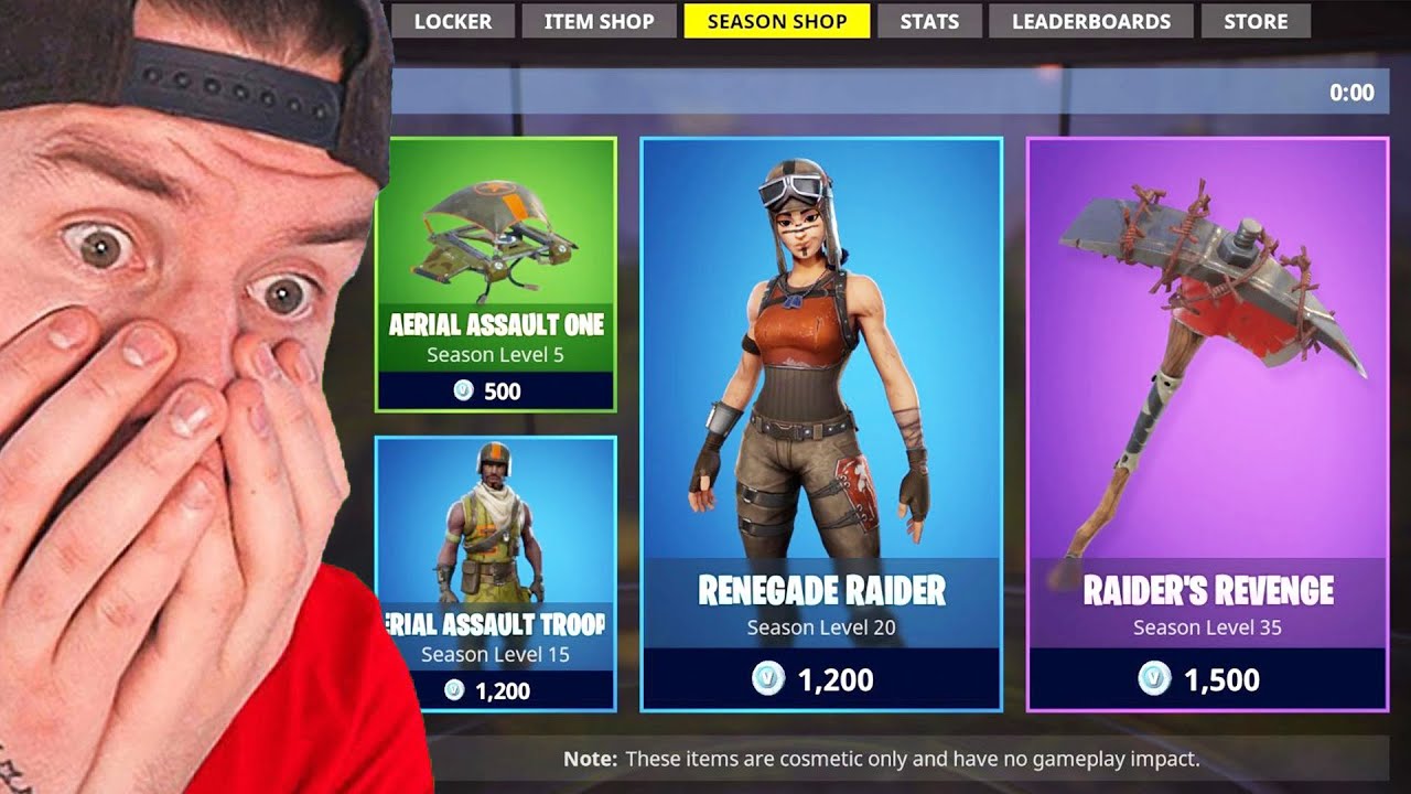 RENEGADE RAIDER SHOP STREAM ist DA! - YouTube
