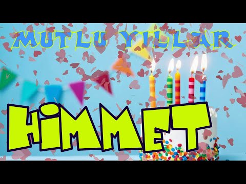 İyi ki doğdun Mutlu yıllar HİMMET | Happy birthday to you | İsme özel doğum günü şarkınız