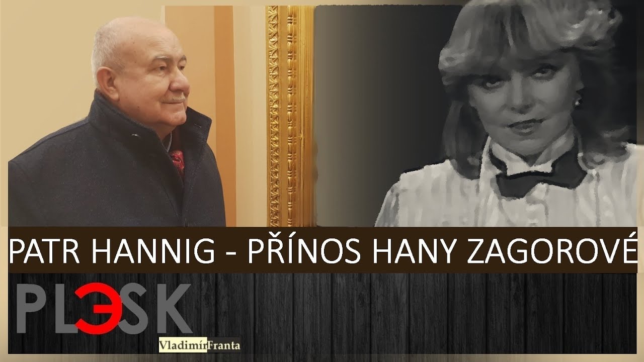 Na zpěvačkou Hanu Zagorovou vzpomíná hudebník Petr Hannig - YouTube
