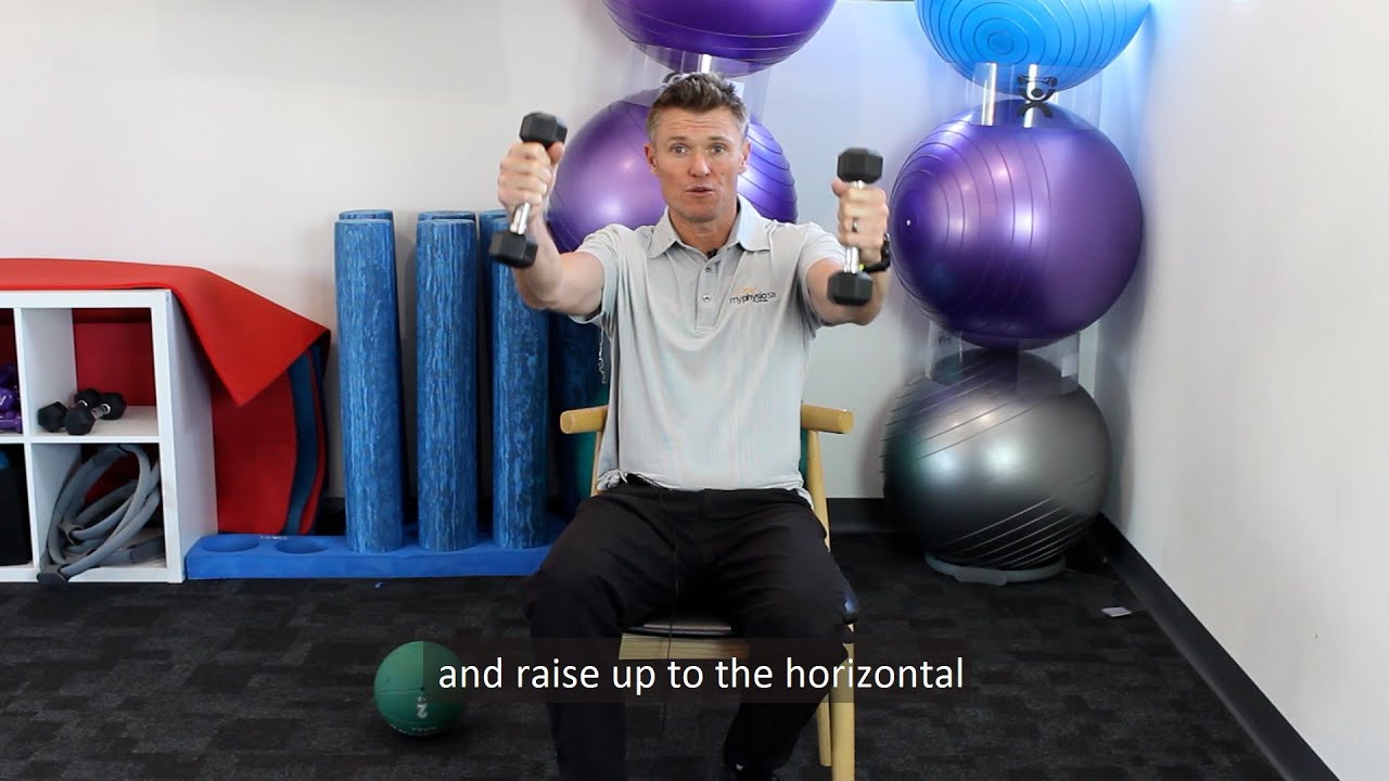 Seated strength exercises by an Exercise Physiologist - YouTube