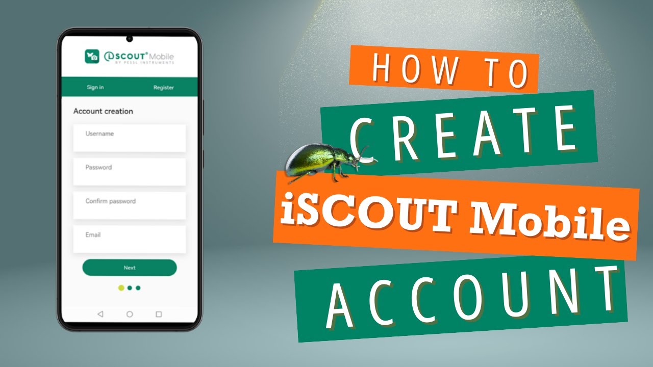 How to Create an Account on iSCOUT Mobile | Step-by-Step Guide - YouTube