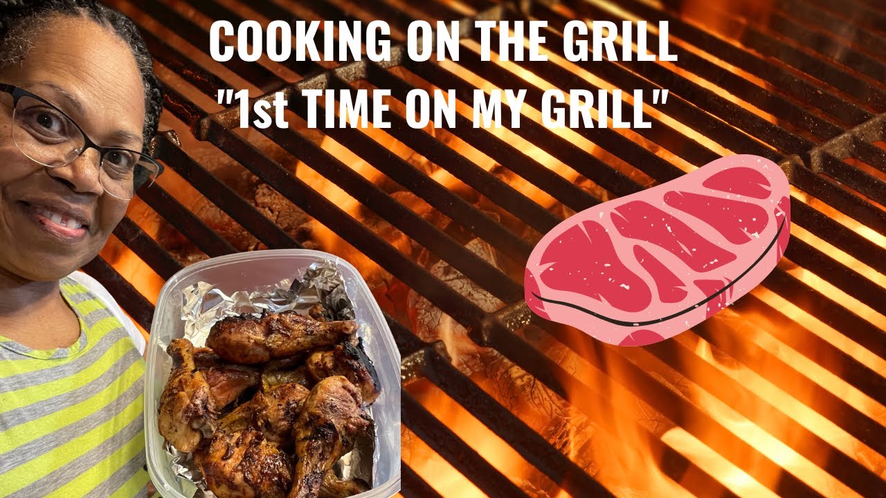 MY FIRST GRILL / 1st TIME GRILLING/ SUMMER FUN - YouTube