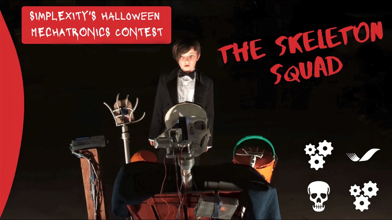 The Skeleton Squad | Simplexity’s Halloween Mechatronics Contest 2022 ...