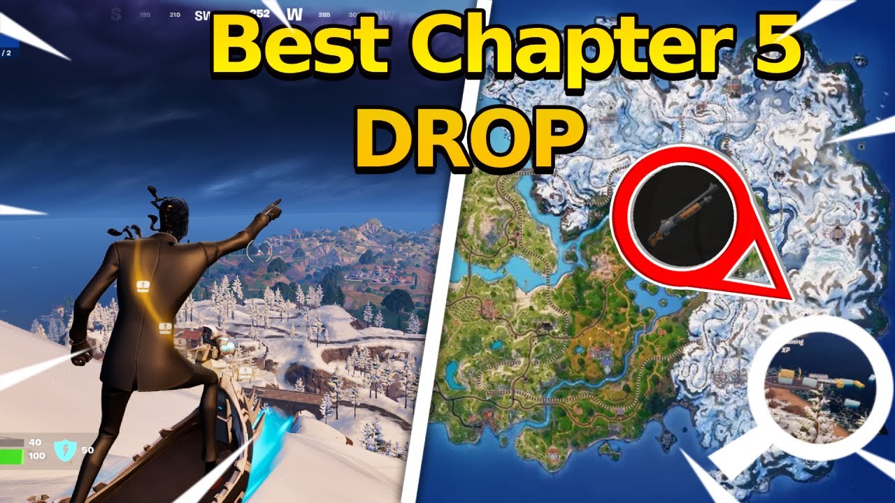 The *BEST* SOLO DROP Spot In Fortnite Chapter 5 - YouTube