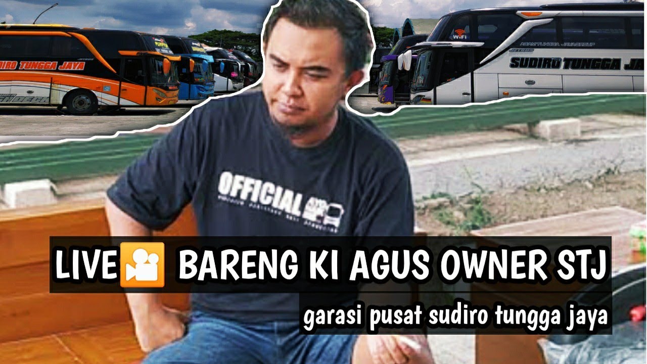 LIVE 🎦 NGOPI BARENG KI AGUS OWNER SUDIRO TUNGGA JAYA DI GARASI POOL ...