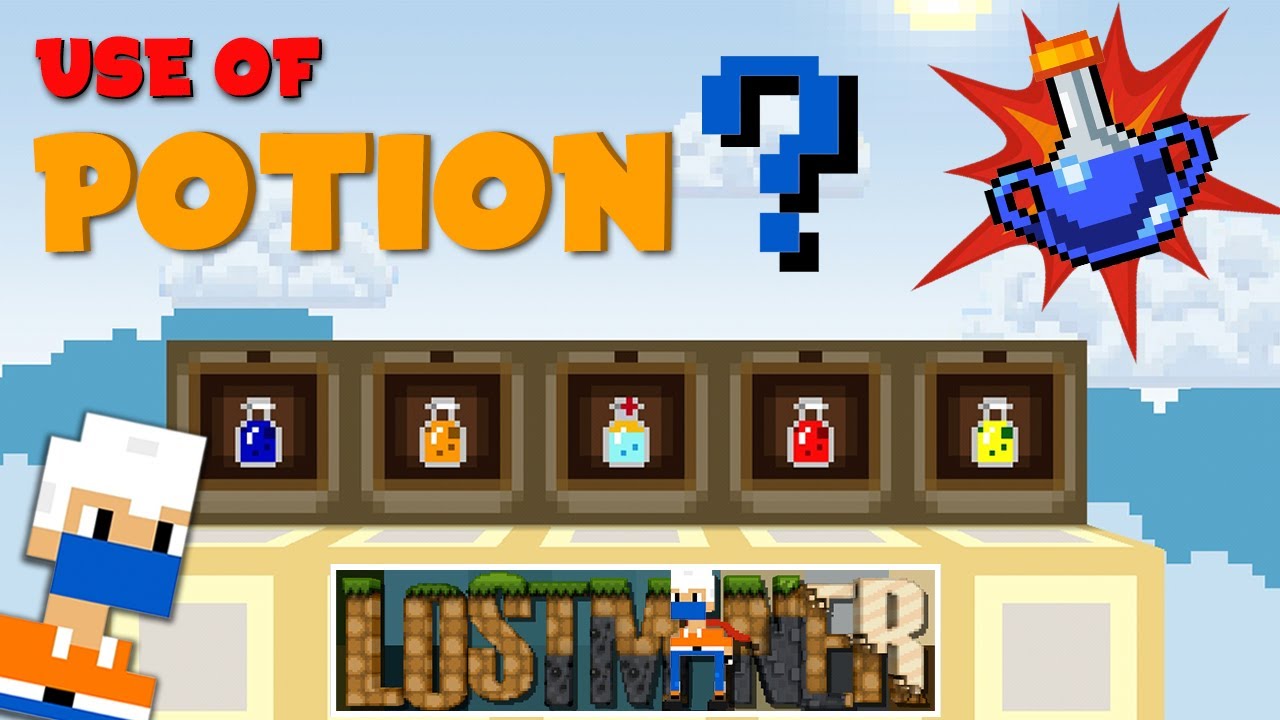 Use Of Potions In LostMiner | Beast Martian - YouTube