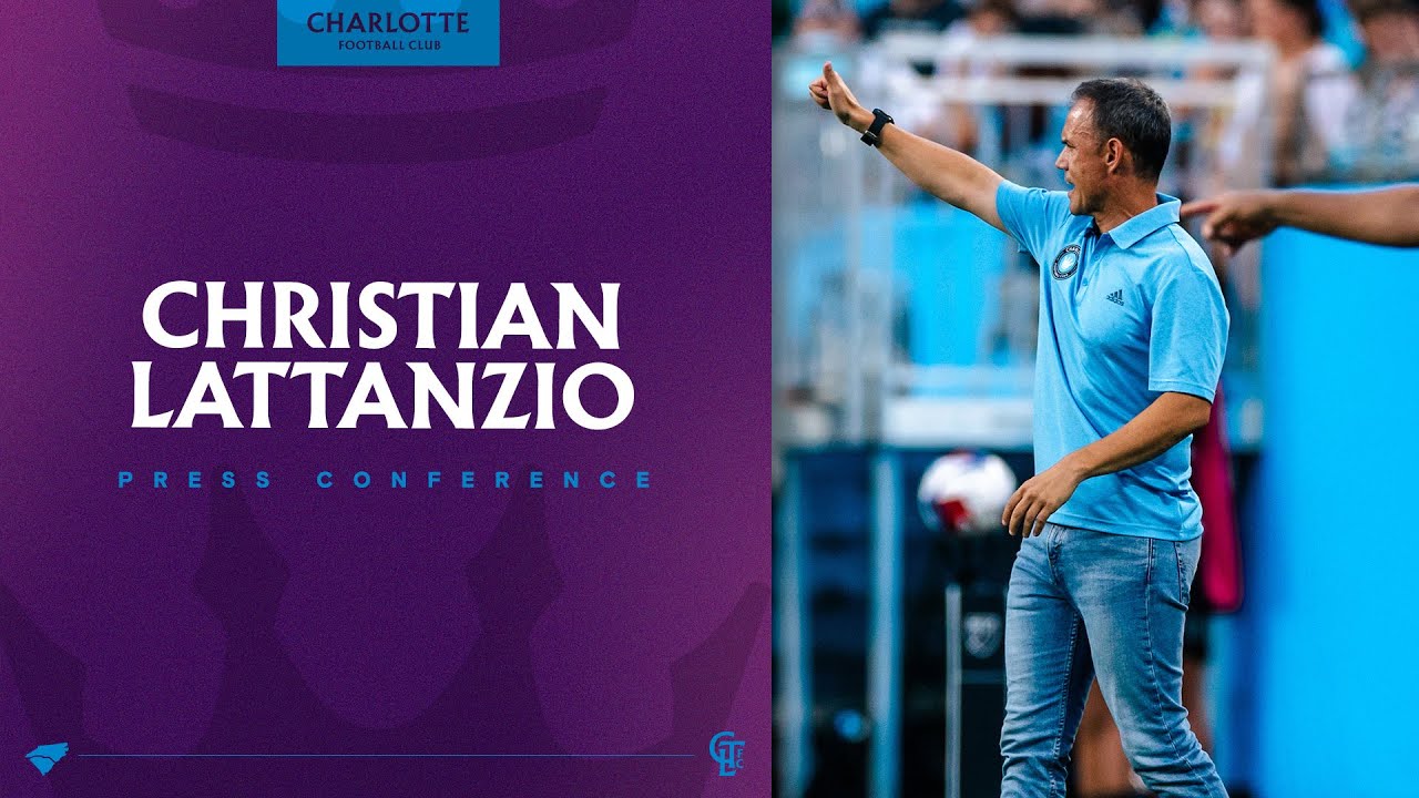 Christian Lattanzio Press Conference | Charlotte FC vs Club Necaxa ...