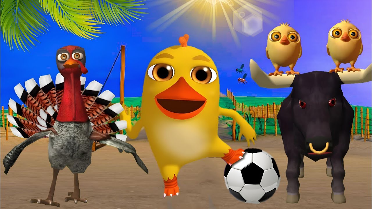 El Pollito pío pío | Los Pollitos dicen pío pío | el Toro y el Tractor ...
