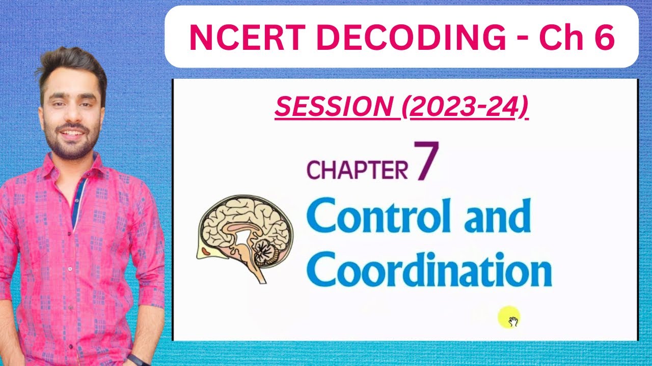 NCERT Decoding Line By Line - Control and Coordination - Part II - YouTube