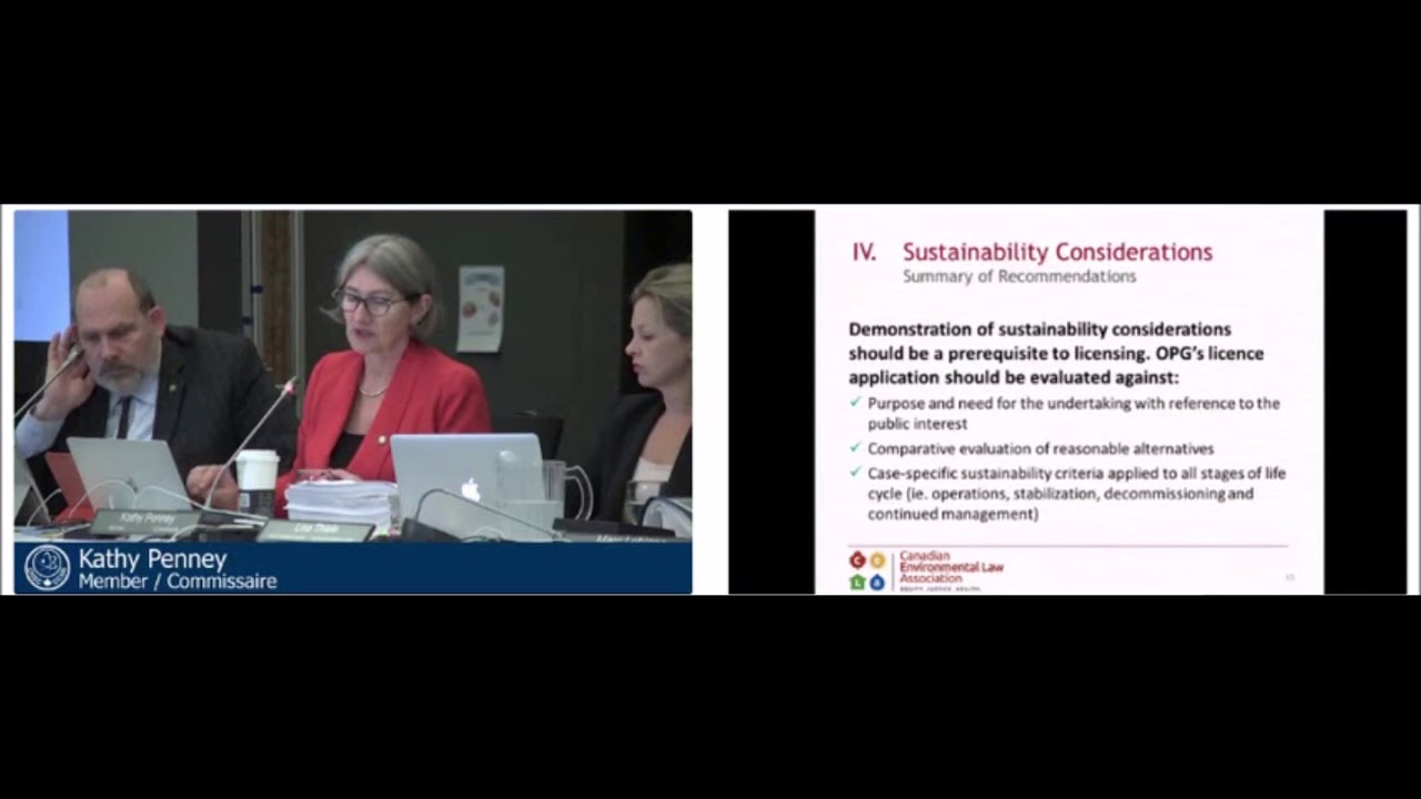 CELA Presentation to the Canadian Nuclear Safety Commission (CNSC ...