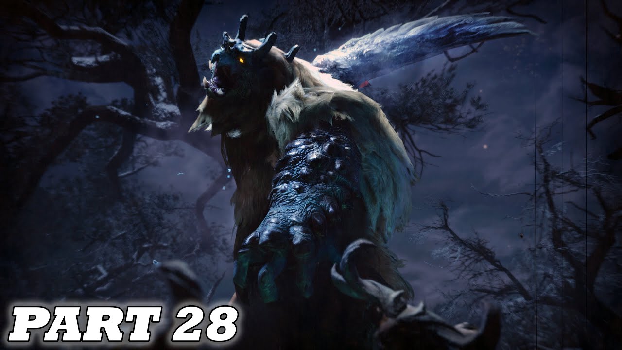 Monster Hunter Rise PS5 Walkthrough (The Abominable Snow-Beast) Part 28 ...