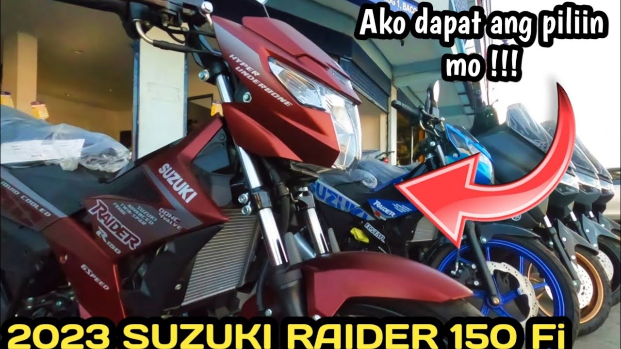 Suzuki Raider R150 Fi 2024 Pinaka mabentang motor pag dating sa 150cc ...