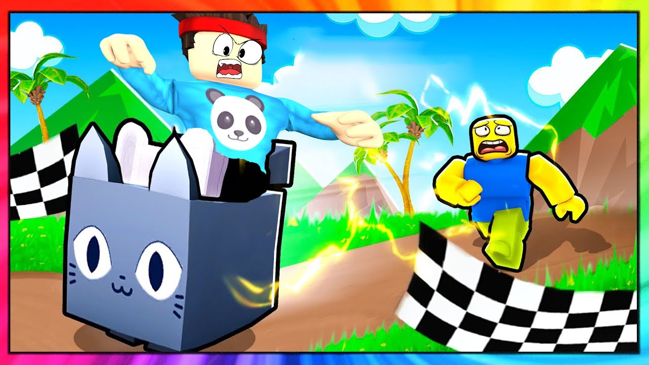 BU OYUNDA PETLERE BİNİYORUZ VE YARIŞIYORUZ 💥 Roblox Pet Race - YouTube