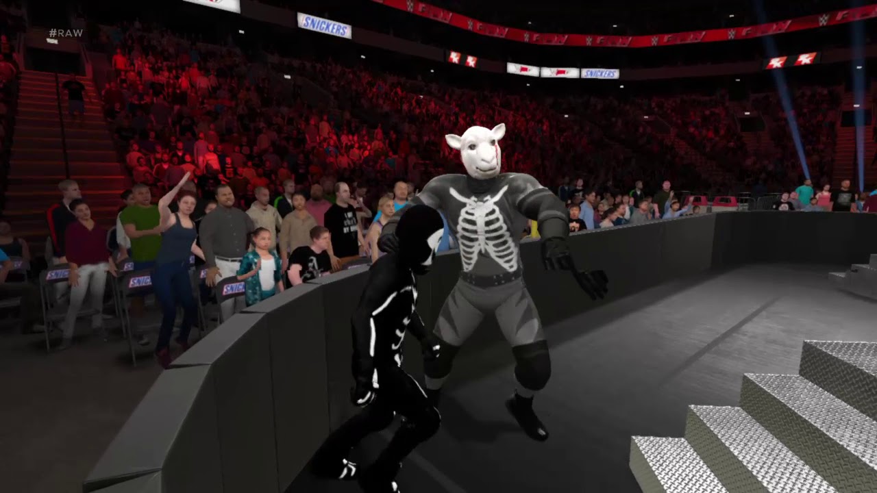 WWE 2K17 skeles vs timmy terror - YouTube