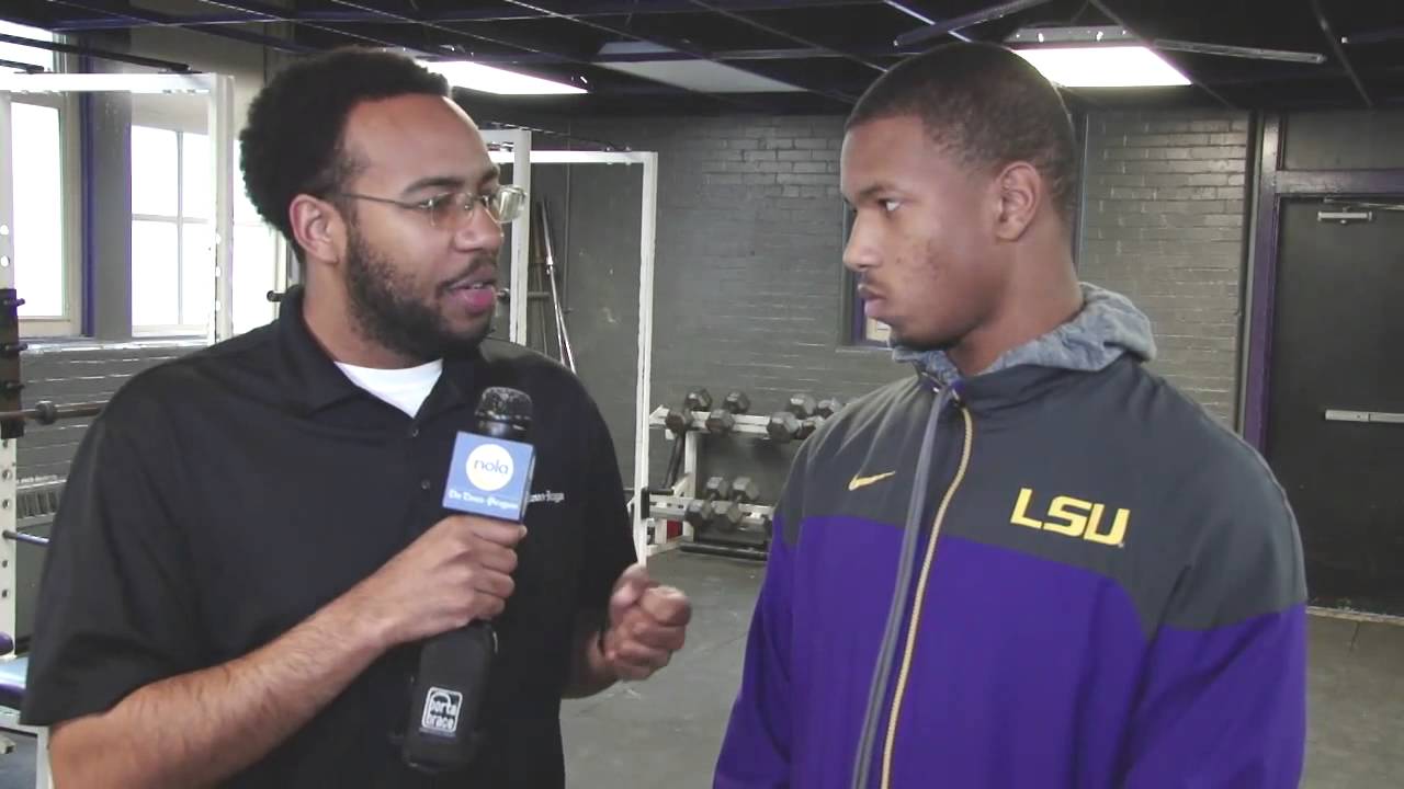 LSU Football commitment Tyron Johnson: Recruiting Corner - YouTube