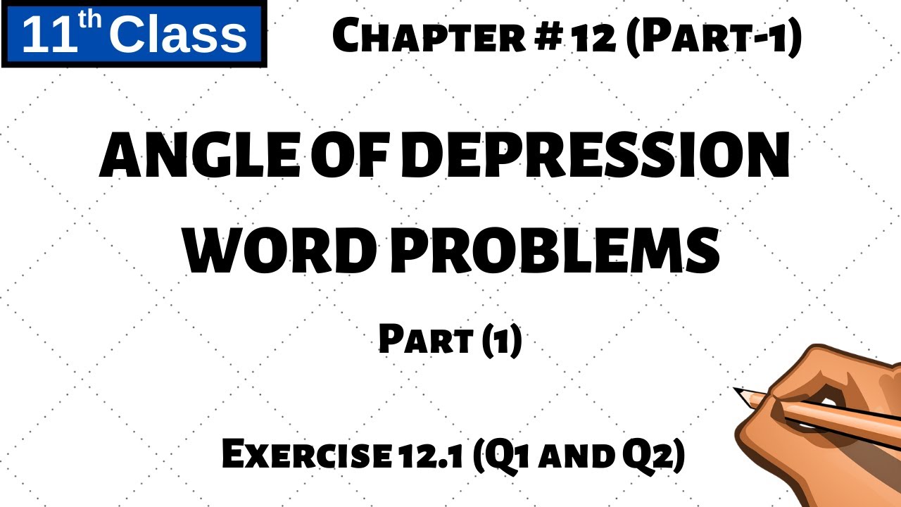 Chapter 12 Part - 1 | Word Problem | Exercise 12.1 Q1 and Q2 | 11 Class ...