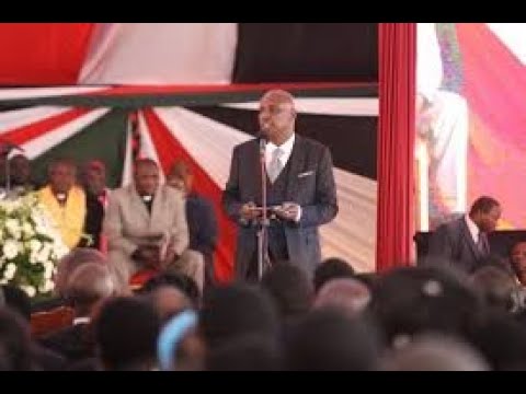 EMOTIONAL GIDEON MOI BREAKS INTO TEARS AS ADDRESSING MOURNERS AT HER ...
