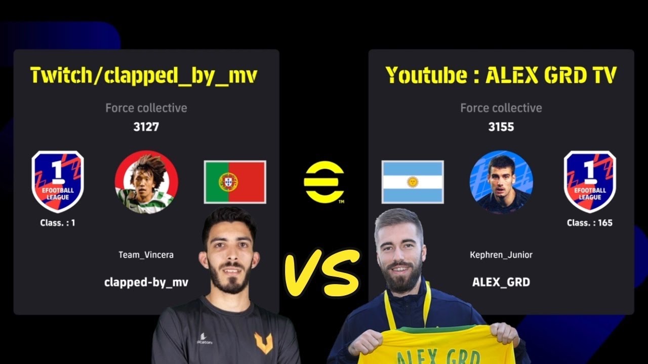 JE JOUE CONTRE LE NUMERO 1 MONDIAL🔥| Alex Grd VS Clapped_by_mv (Top 1 World) |eFootball™ 2024 ...