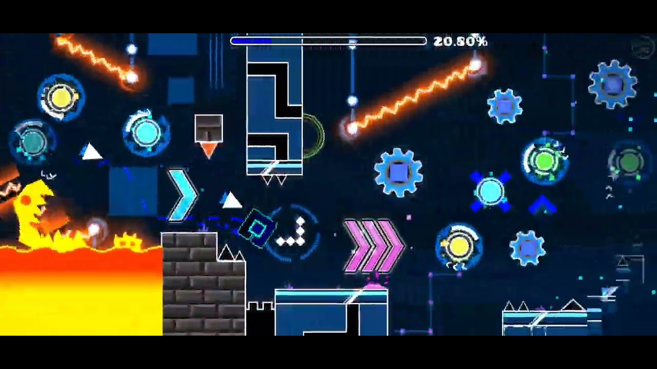 Geometry Dash: Red Belly by Danzmen (Easy Demon) - YouTube