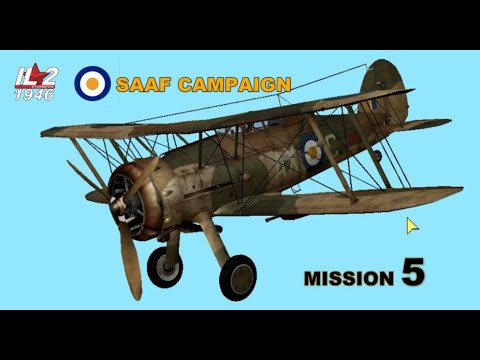 SAAF Campaign Mission 5 Report IL2 1946 - YouTube