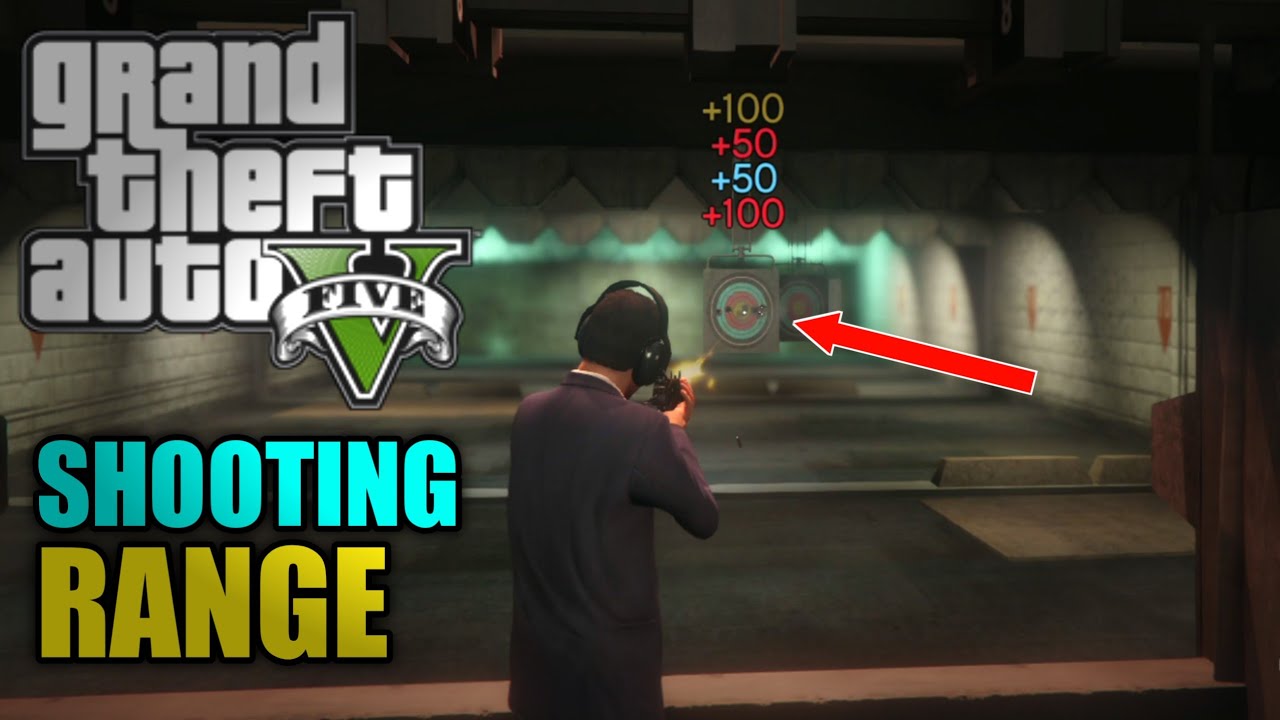GTA 5 - Shooting Range - YouTube