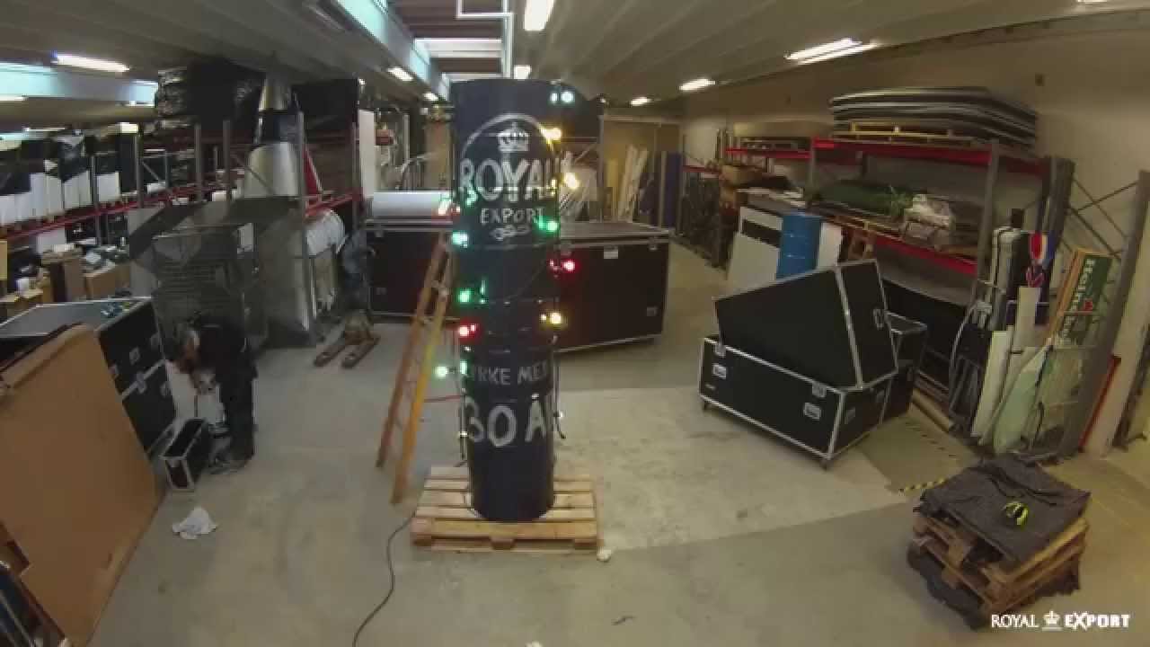 Royal Export 30 års fødselsdag - Lån vores mega peberkværn! - YouTube