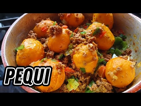 Pequi com carne moída,simples e fácil de fazer - YouTube