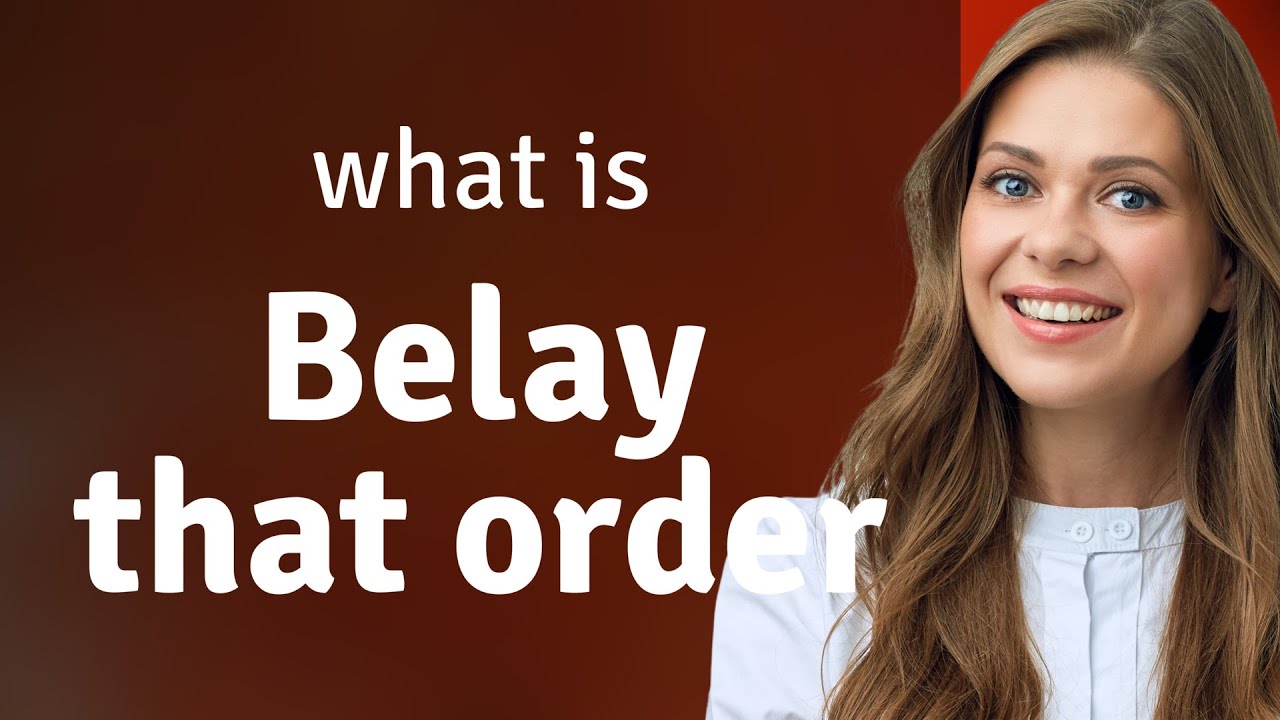 Unraveling Nautical Commands: "Belay that Order" Decoded - YouTube